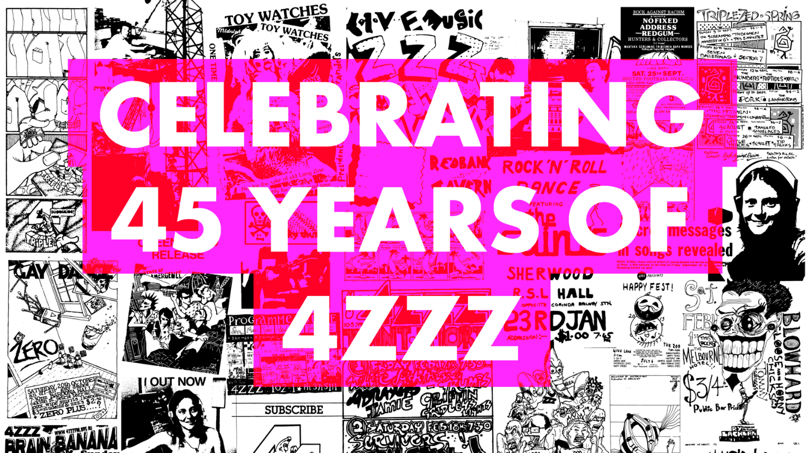 4ZZZ's 45th Birthday